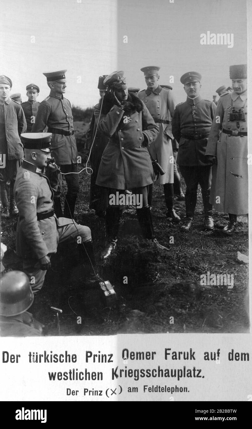 The Turkish Prince Emer Faruk, son of Prince Yusuf Izzeddin Efendi ...