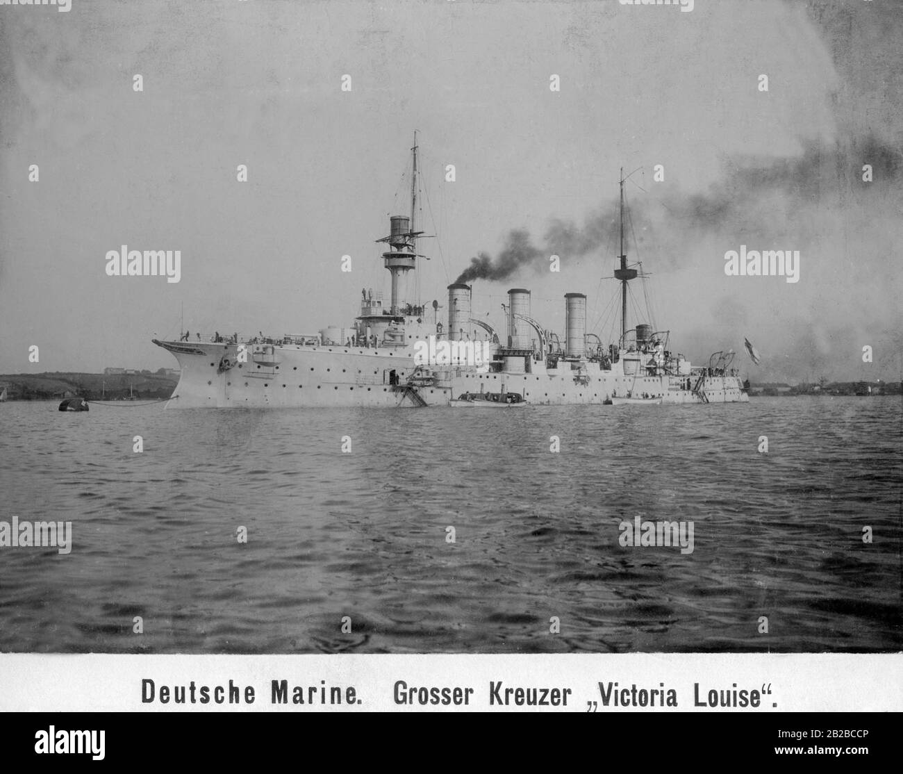The SMS "Victoria Louise" was a protected cruiser of the Imperial Navy ...