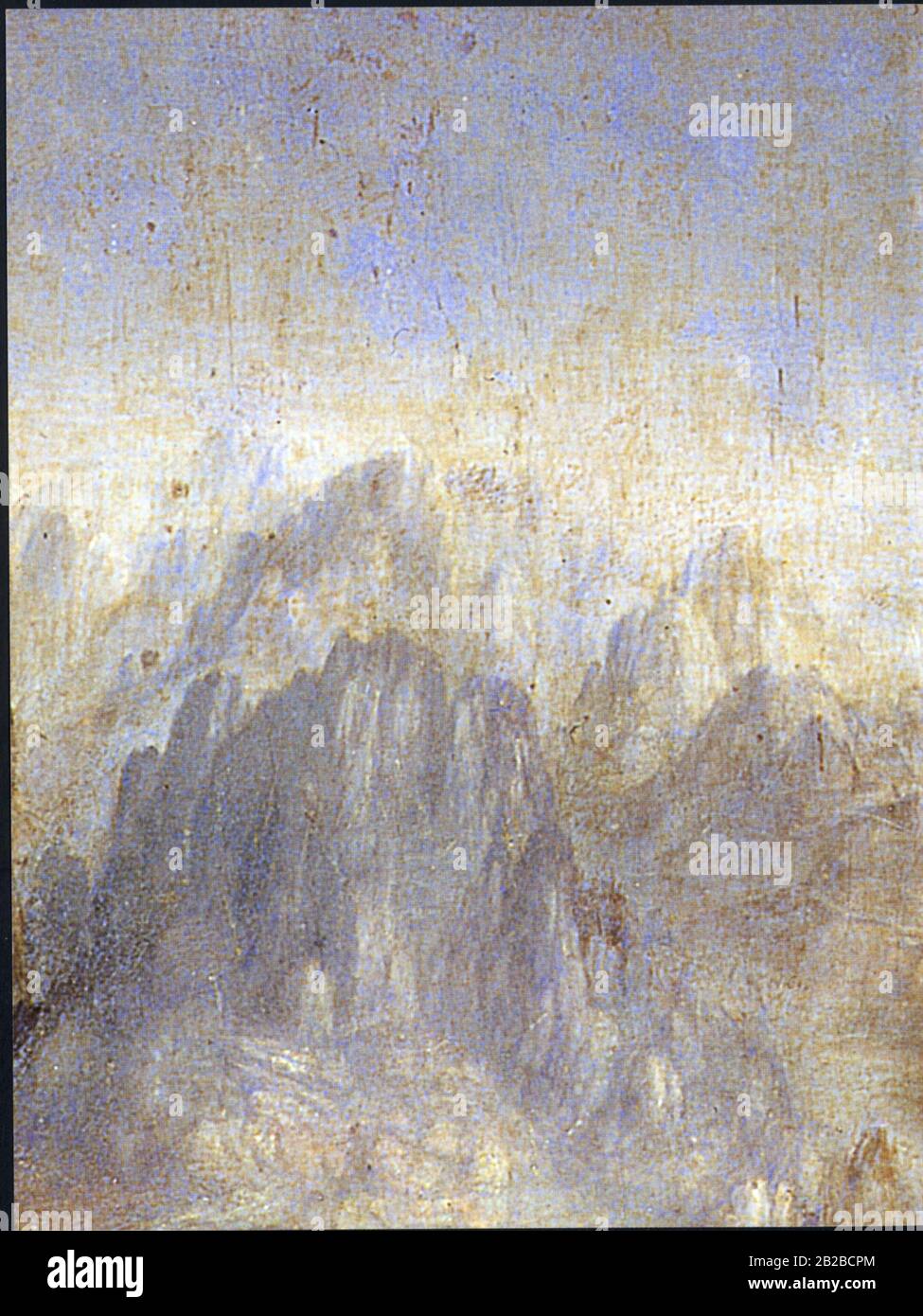 Leonardo da Vinci. Virgin and Child with Saint Anne and a Lamb. Detail ...