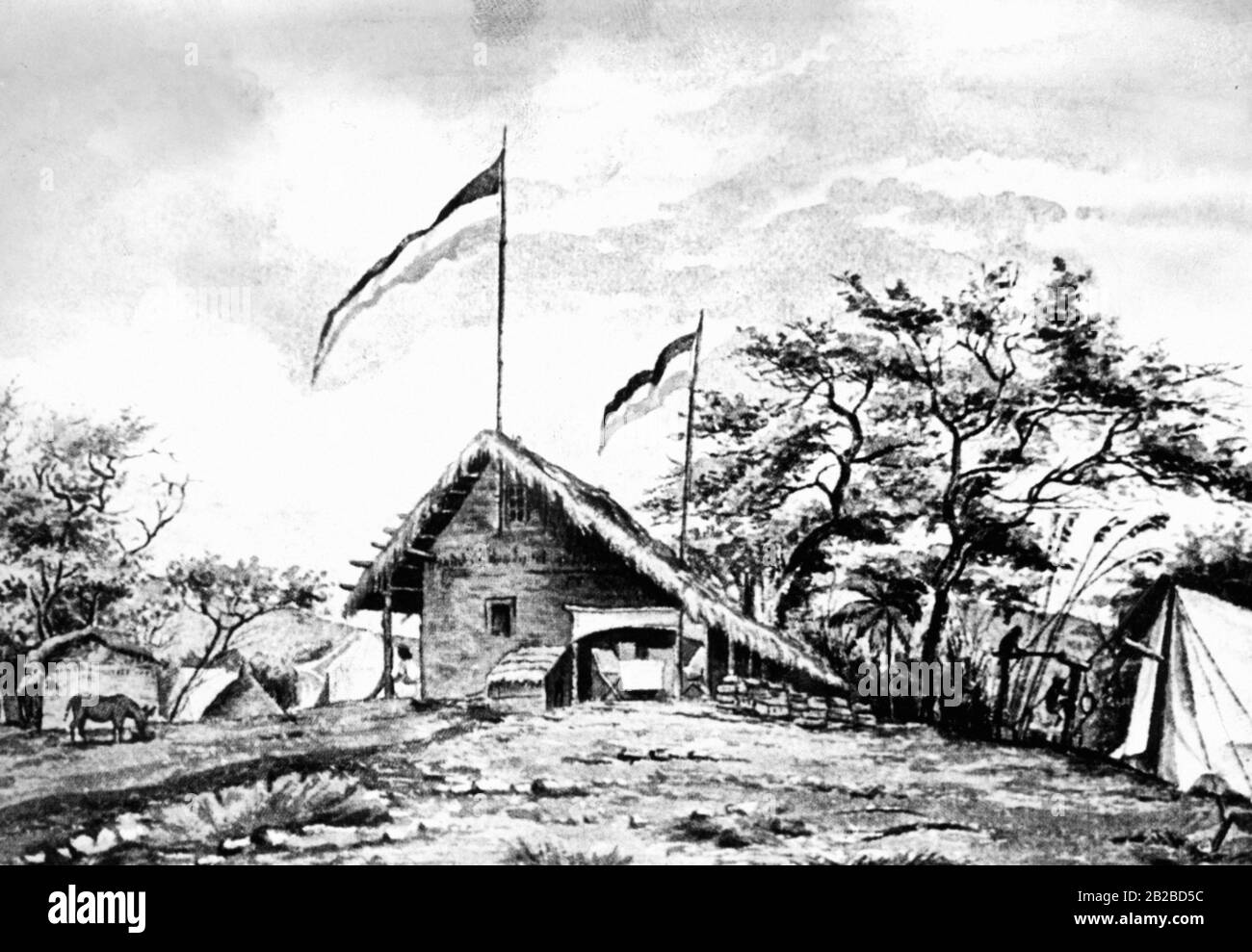 German colonialism africa architecture Black and White Stock Photos ...