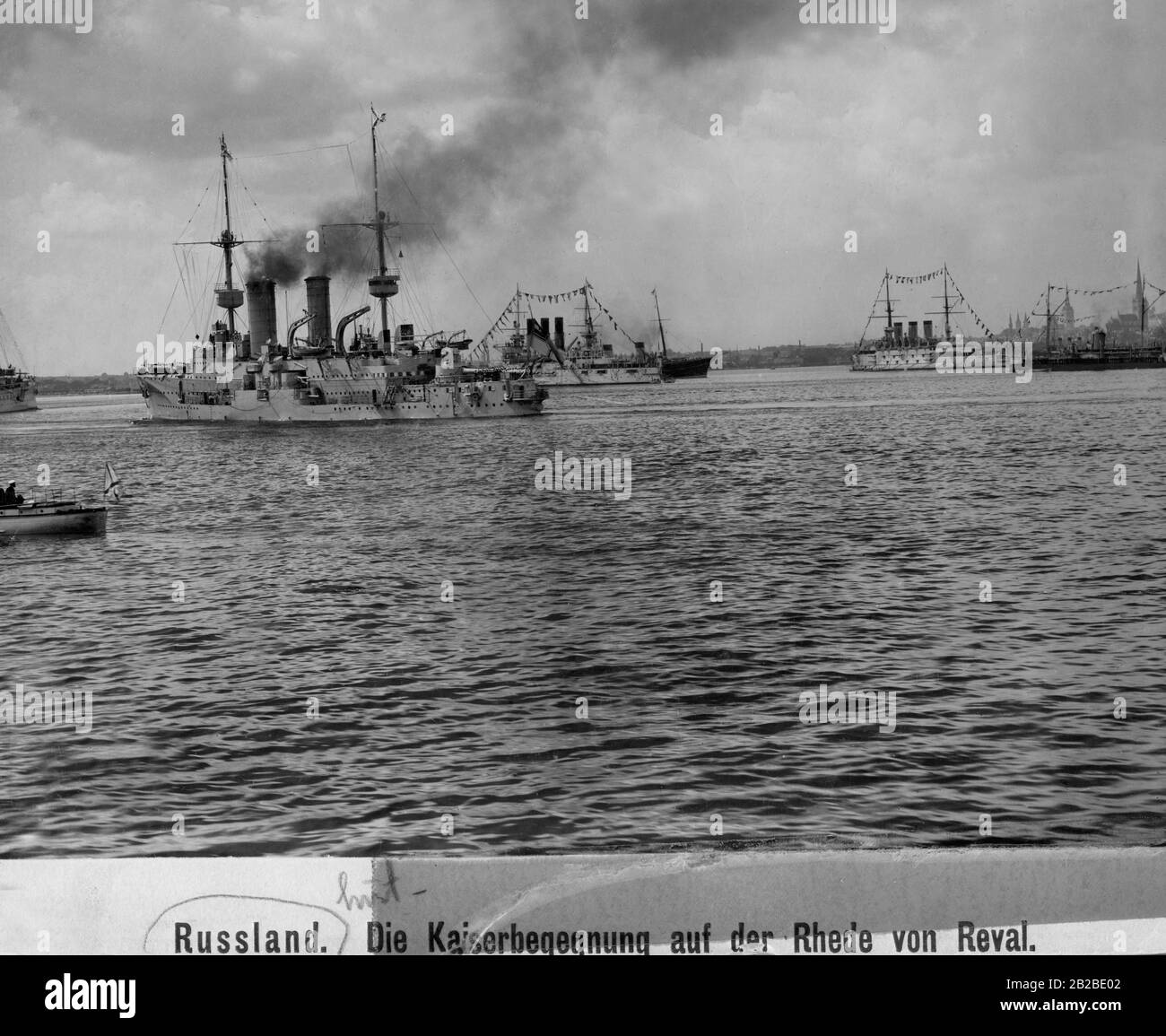 Russian Tsar Nicholas and German Emperor Wilhelm II meet in ...