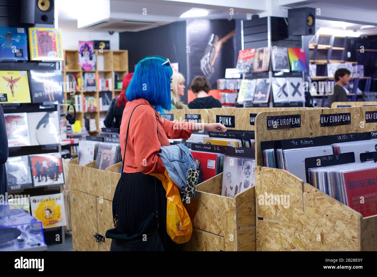 Record Store Day, Nottingham Stock Photo - Alamy