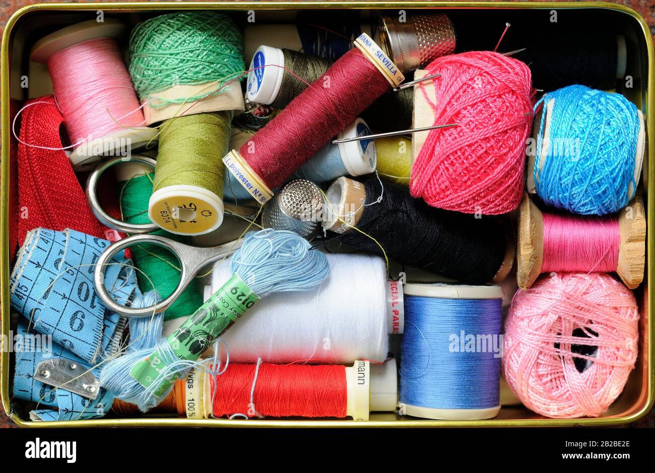 Sewing box hi-res stock photography and images - Alamy