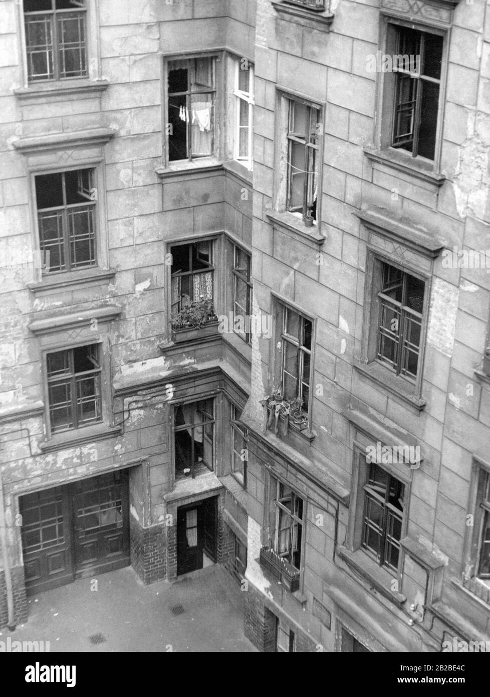 Confined tenements in Berlin Stock Photo - Alamy