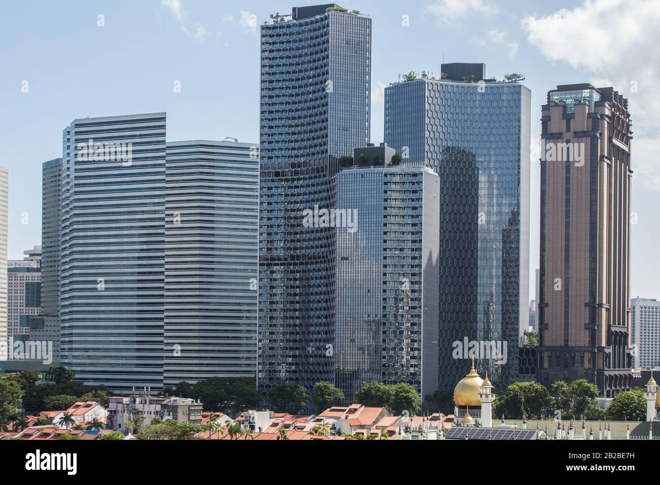 Modern buildings in Singapore, Southeast Asia Stock Photo - Alamy
