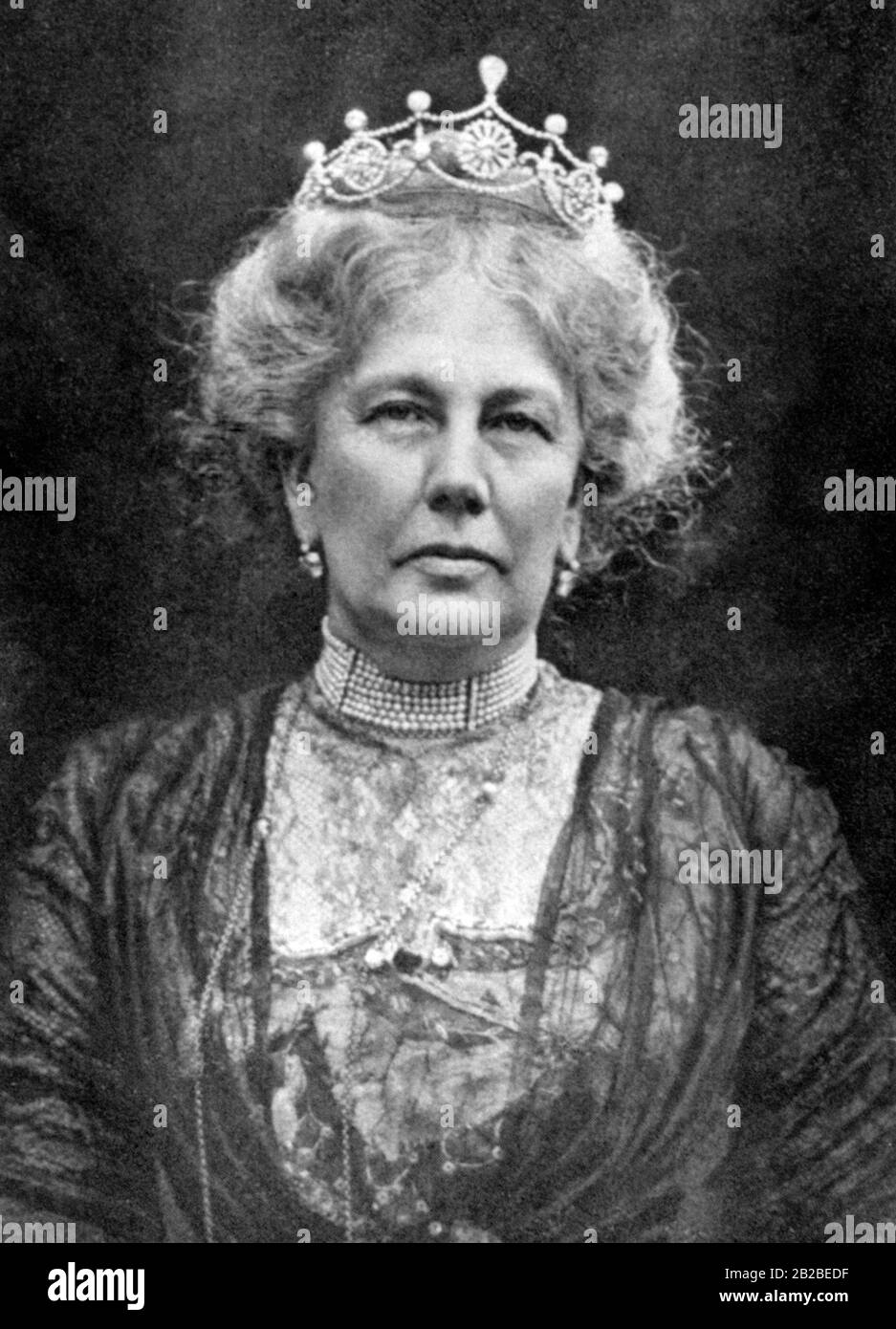 The consort of Count Philipp zu Eulenburg-Hertefeld, Augusta Countess ...