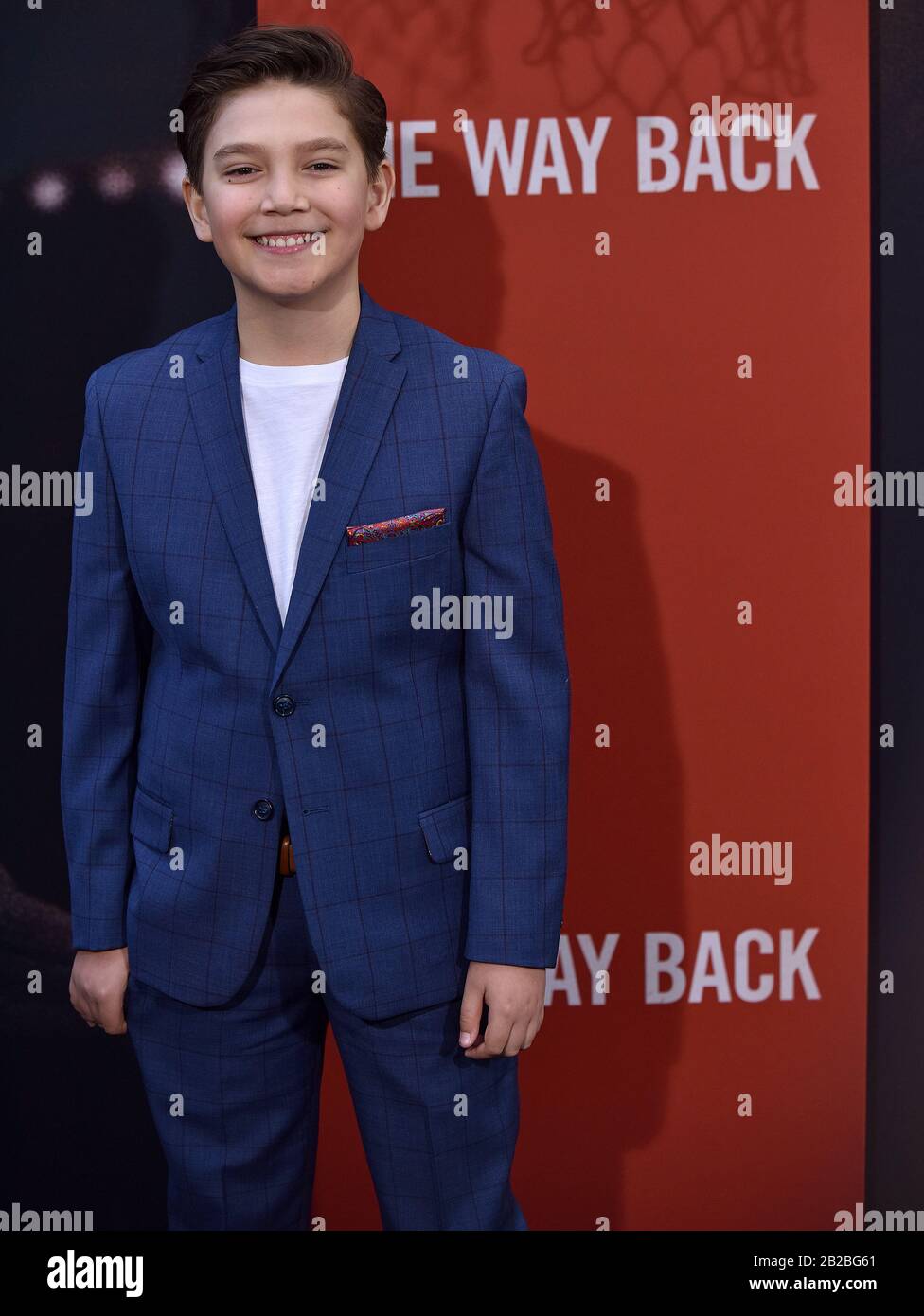 Los Angeles, United States. 02nd Mar, 2020. Nico David arrives for the ...