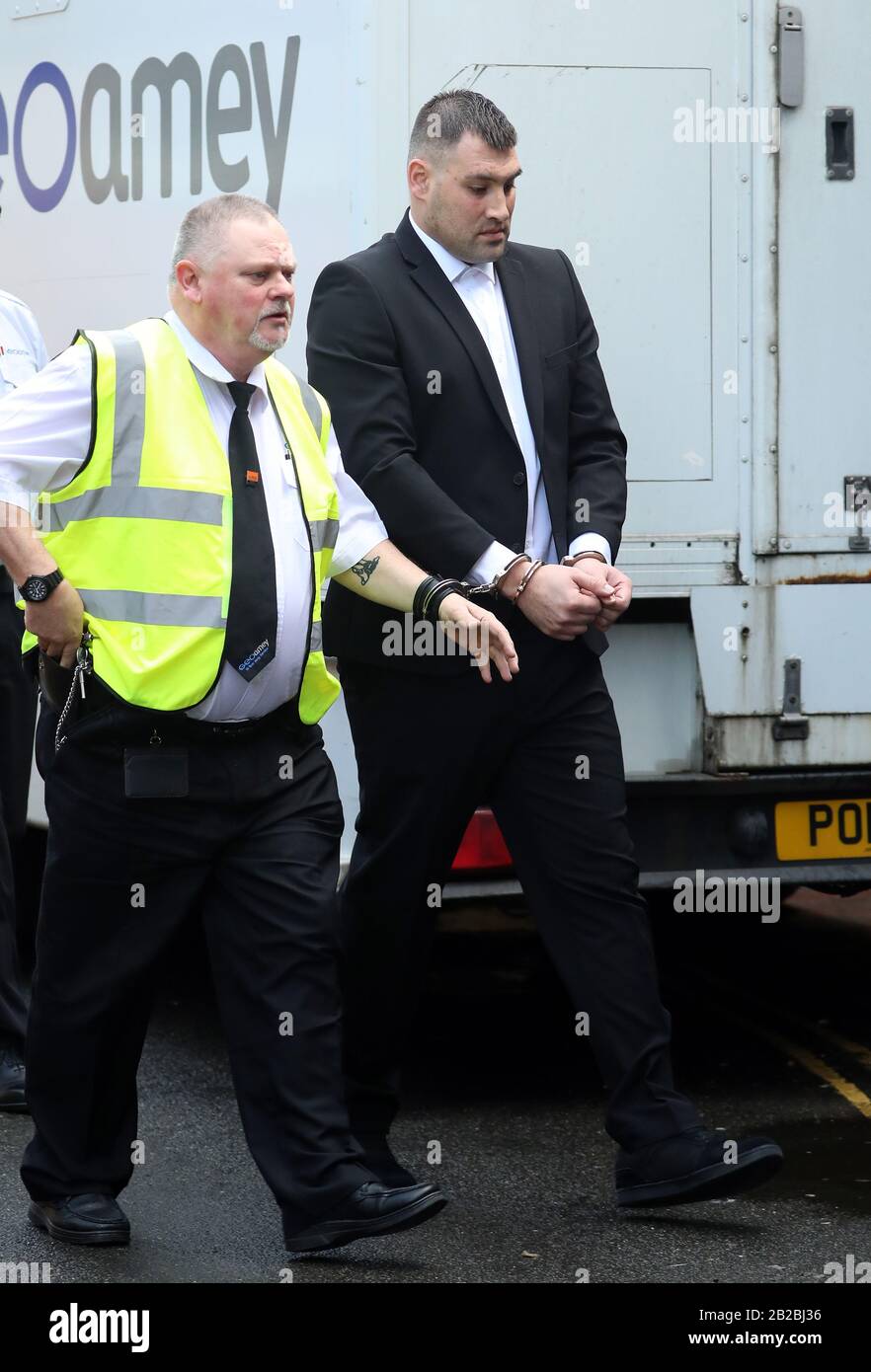 Michael Roe arriving at Lewes Crown Court where he is charged with the ...