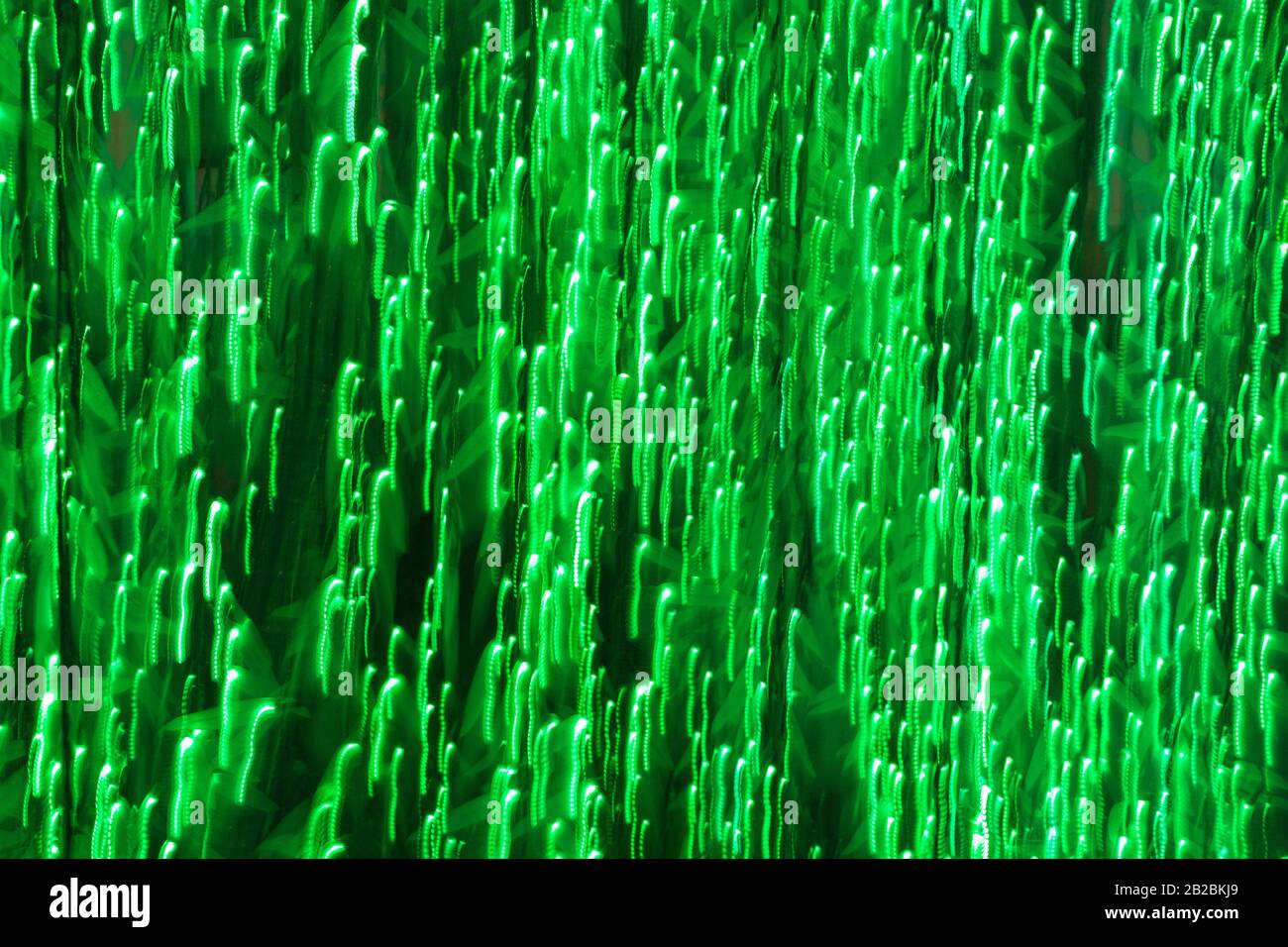 off focus green abstract background, a lot of green lights Stock Photo ...