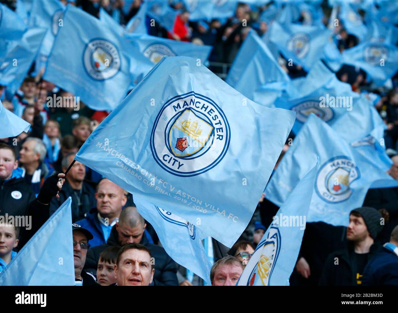 Manchester city flags hi-res stock photography and images - Alamy