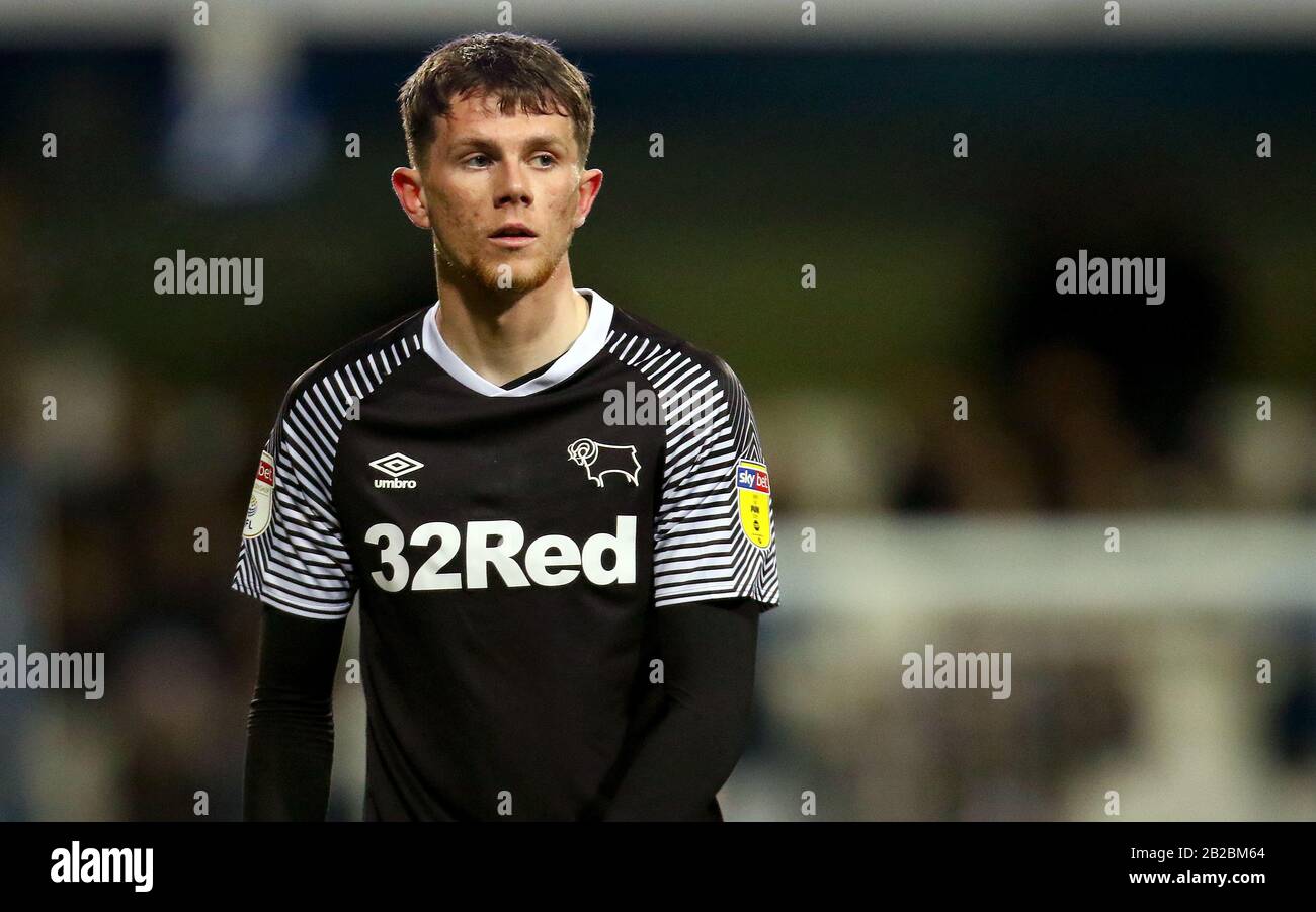 Derby County's Max Bird Stock Photo - Alamy