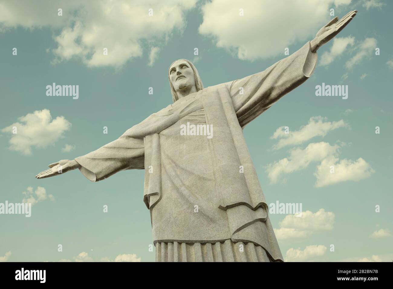Christ the Redeemer (Cristo Redentor) statue in Rio de Janeiro, Brazil ...
