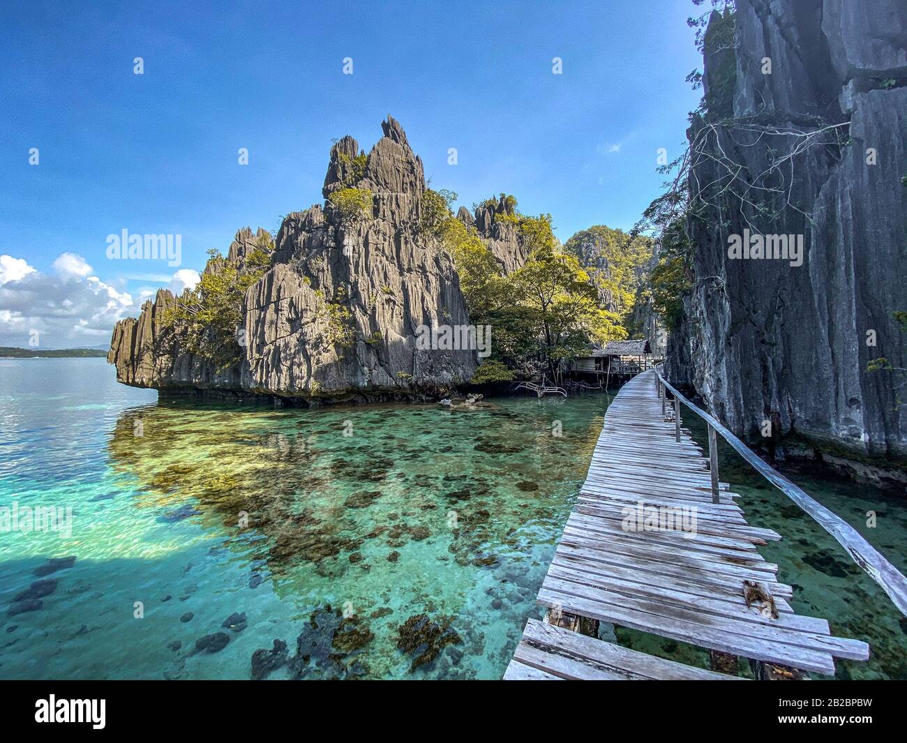 Twin Lagoon in coron island, Palawan, Philippines Stock Photo - Alamy