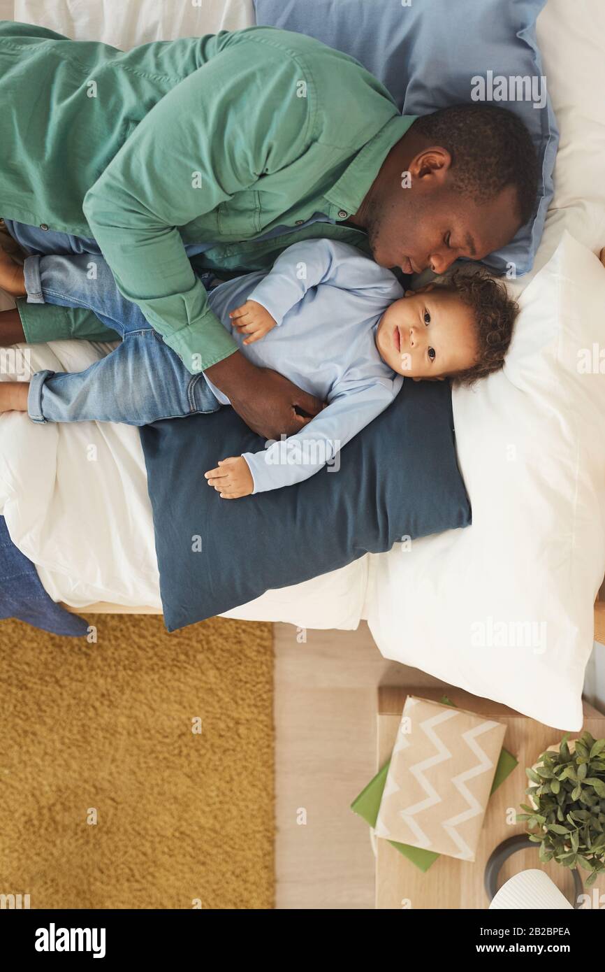 African american child bed sleeping hi-res stock photography and images ...