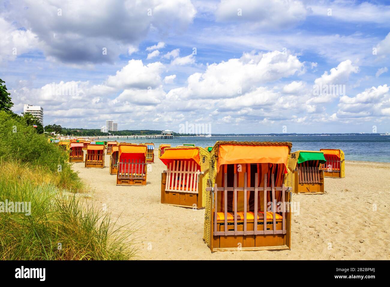 Beach, Niendorf, Baltic Sea, Germany Stock Photo - Alamy