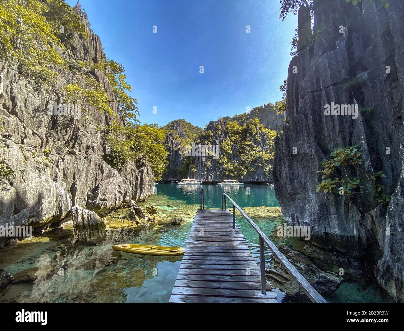 Twin Lagoon in coron island, Palawan, Philippines Stock Photo - Alamy