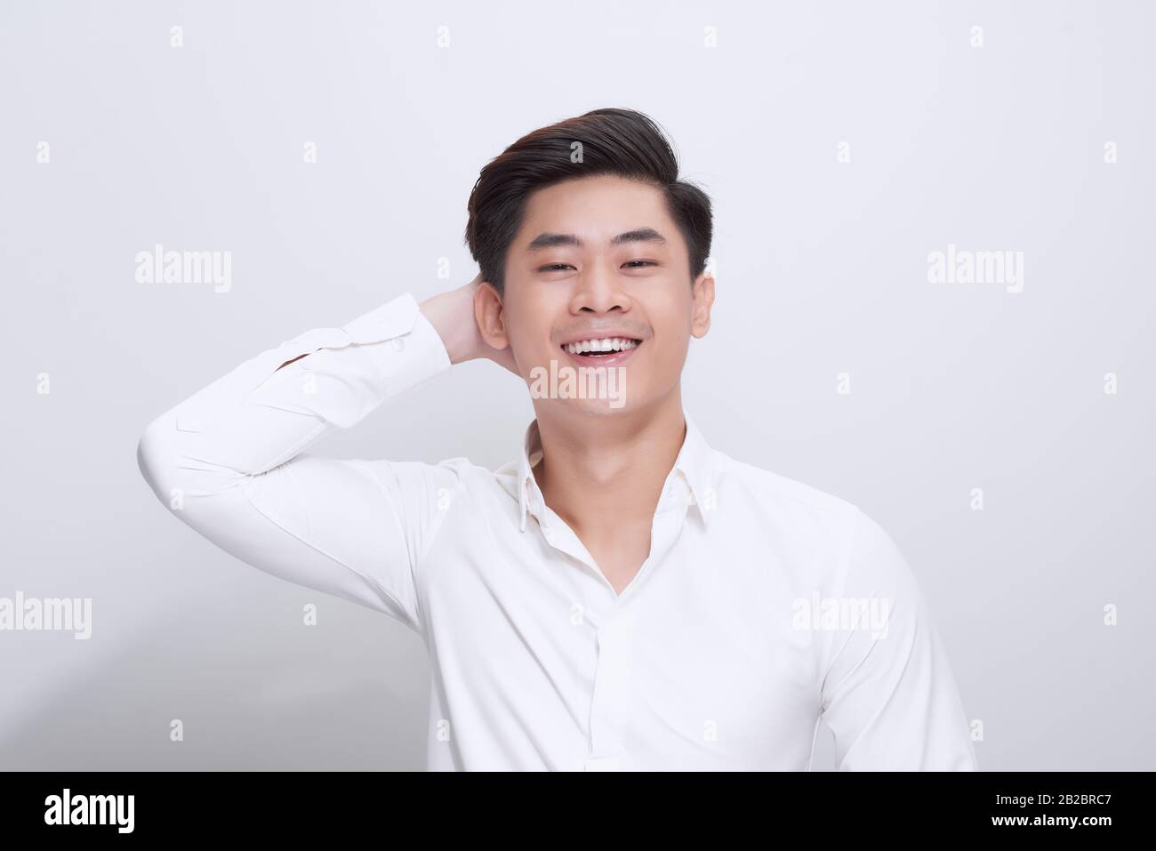 Korean guy positive hi-res stock photography and images - Alamy