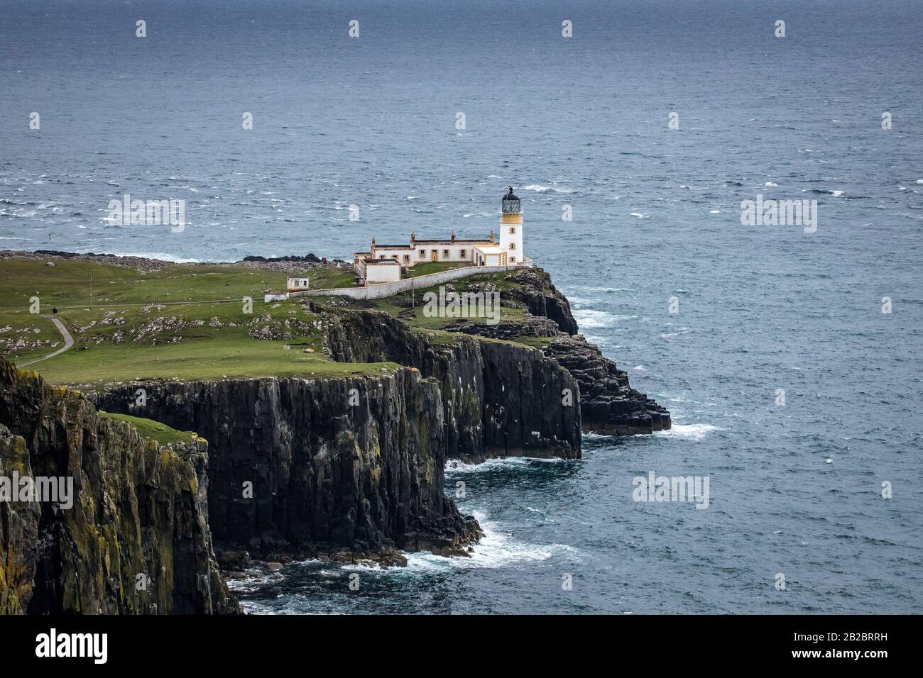 Neist Point Lighthouse on the Isle of Skye in Scotland Stock Photo - Alamy
