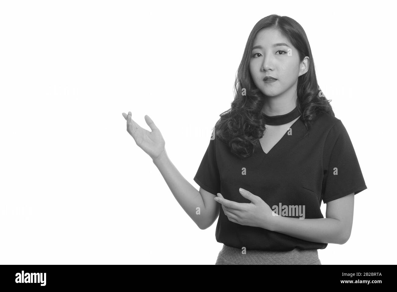 Asian beautiful lady in Cut Out Stock Images & Pictures - Alamy