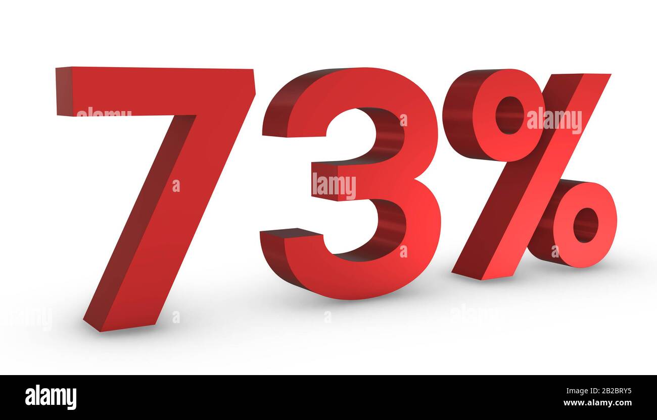 3d number 73 hi-res stock photography and images - Alamy