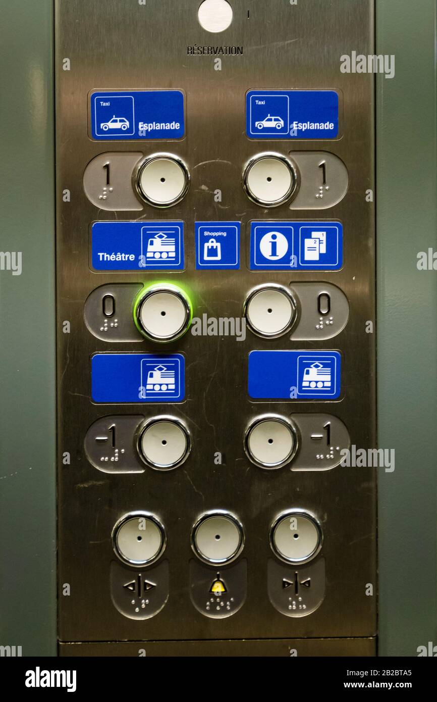 Elevator Braille Elevator Jamb Braille Plates