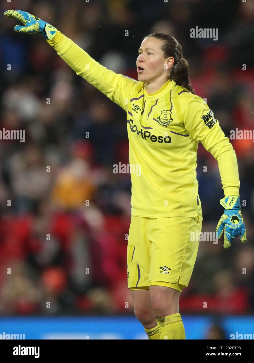 Everton Women goalkeeper Tinja-Riikka Korpela during the FA Women's ...