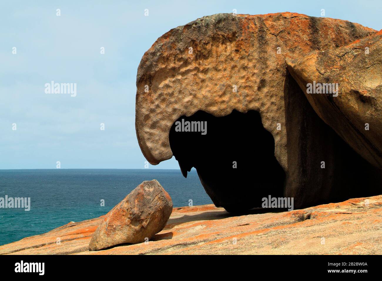 Australia, rock formation The Remarkables in Flinders National Park on ...