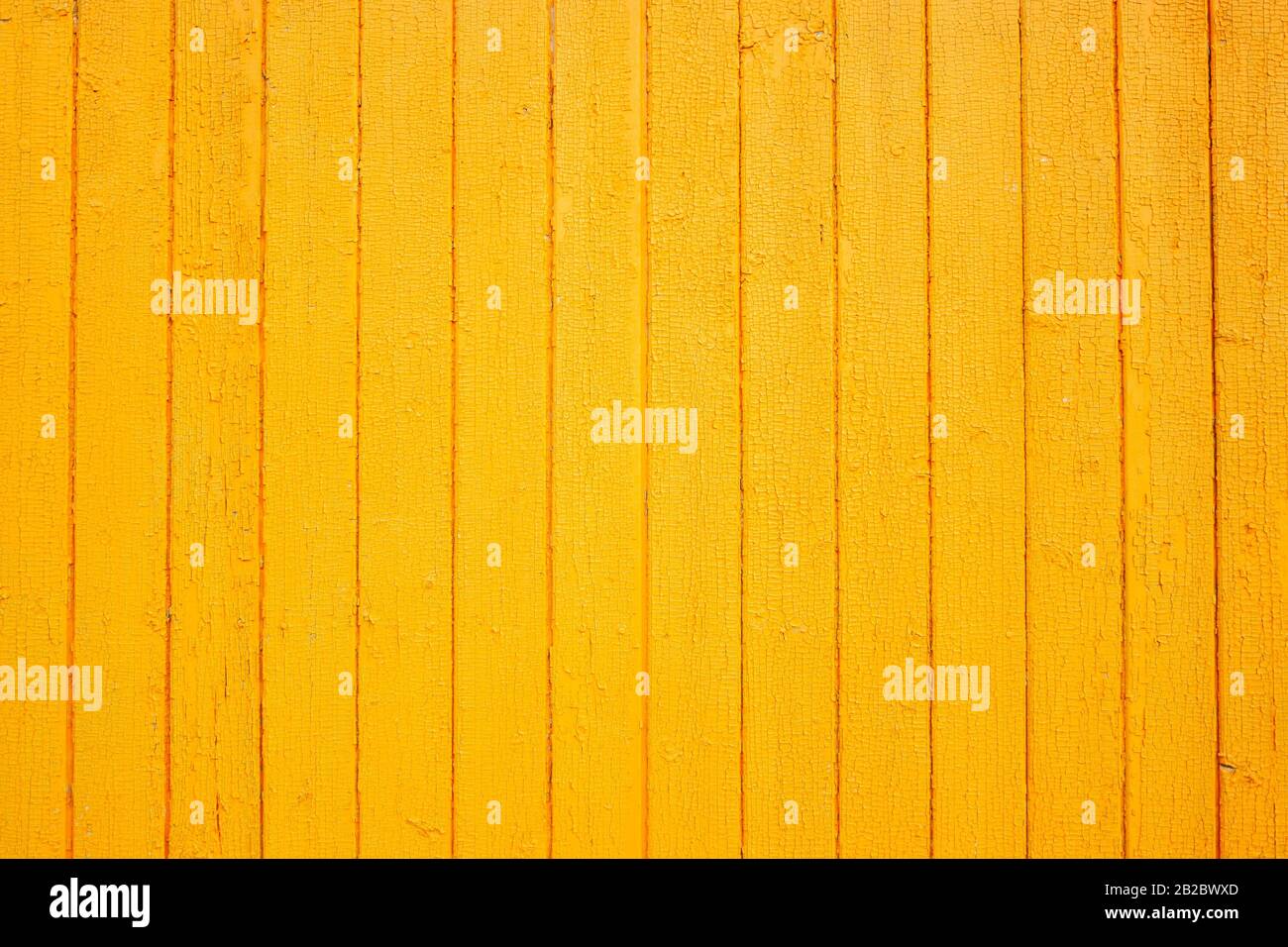 Wooden yellow wall texture. Grain wood background. Place for text ...