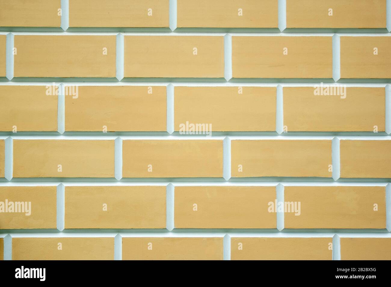Beige bricks wall texture. New clean beige bricks background Stock ...