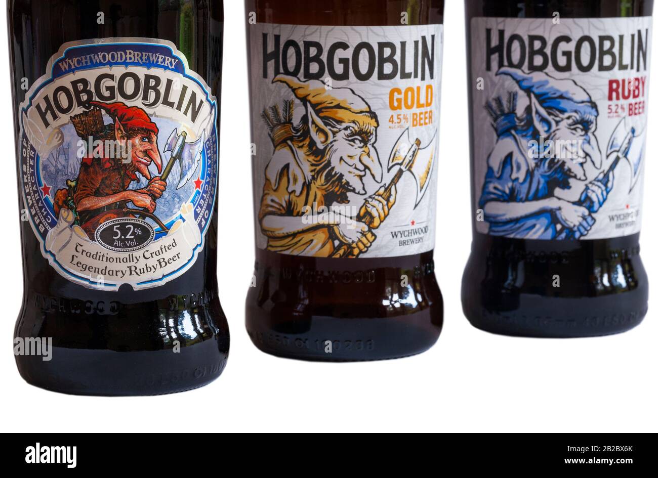 Bottles of Hobgoblin Stock Photo - Alamy