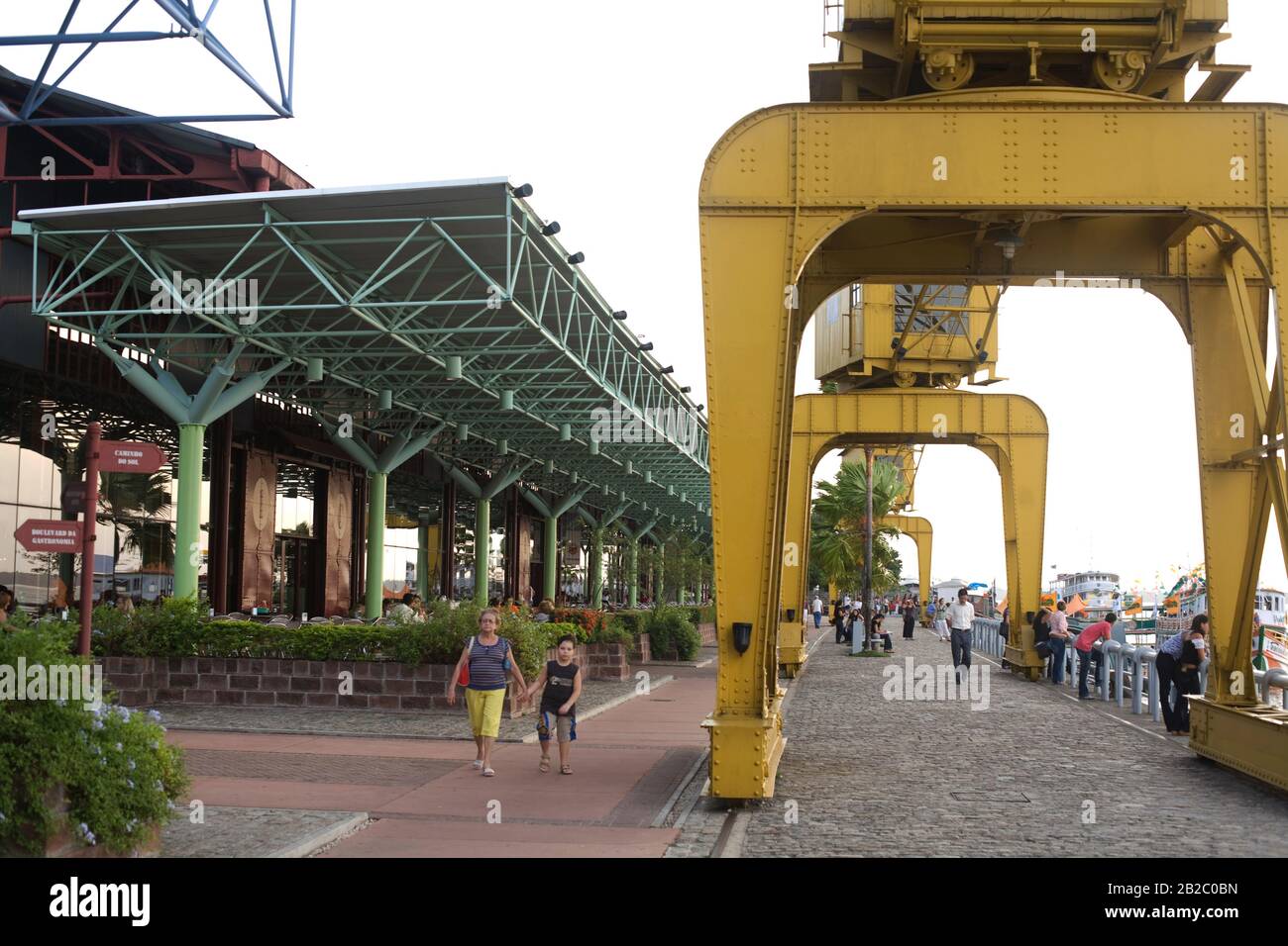 Docks, Belém, Pará, Brazil Stock Photo - Alamy