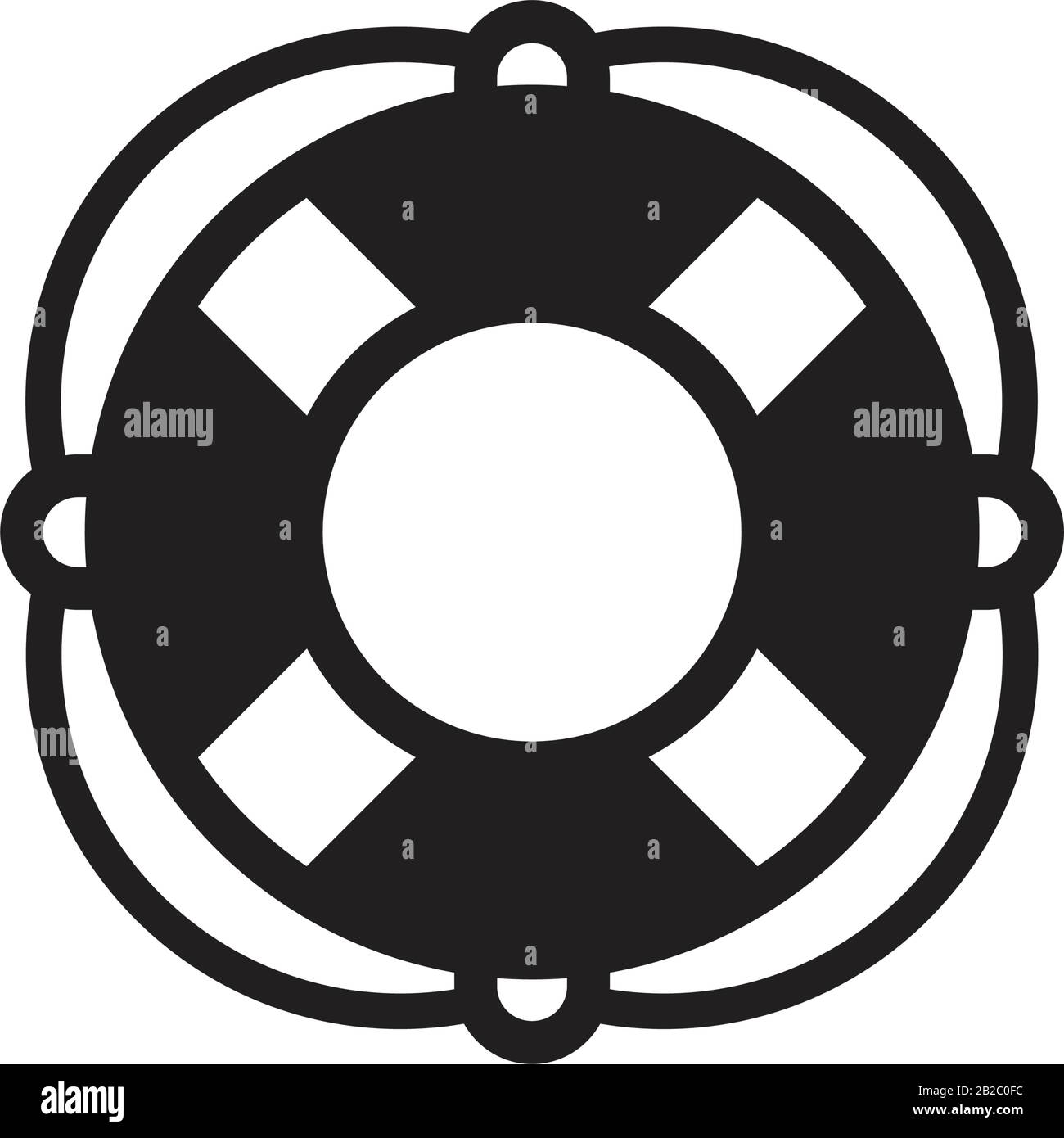 life preserver icon template black color editable. Bow and arrow icon ...
