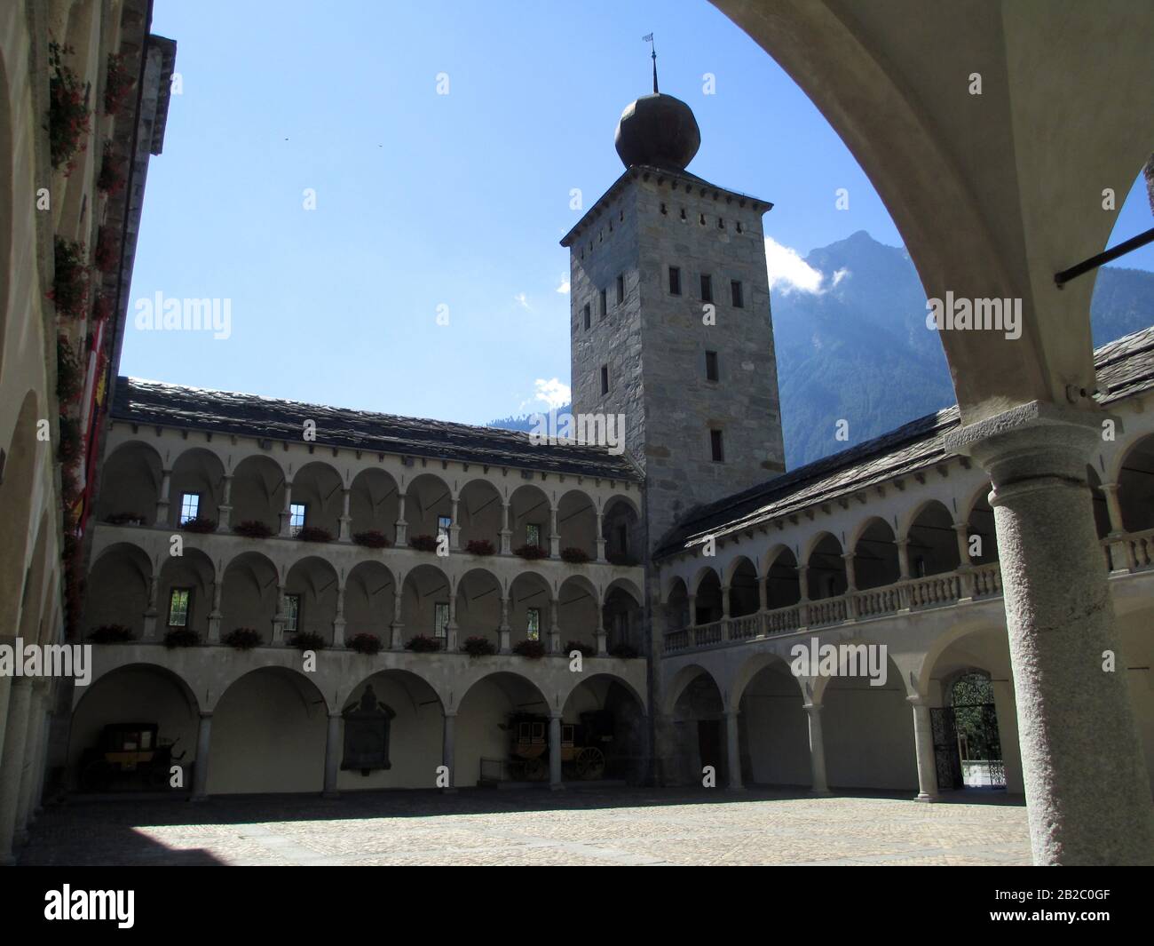 Brig switzerland in summer hi-res stock photography and images - Alamy
