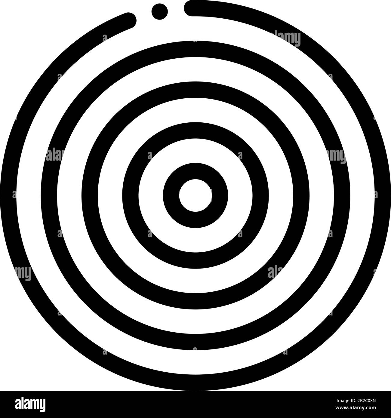 Archery target board Black and White Stock Photos & Images - Alamy