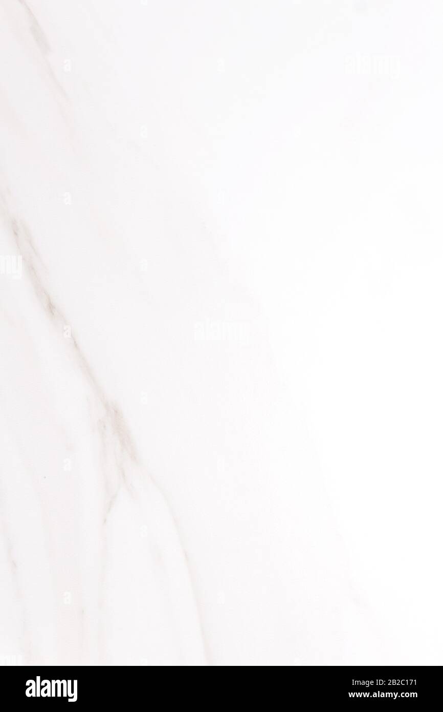 Bleached white marble texture with gray veins. Stone background ...