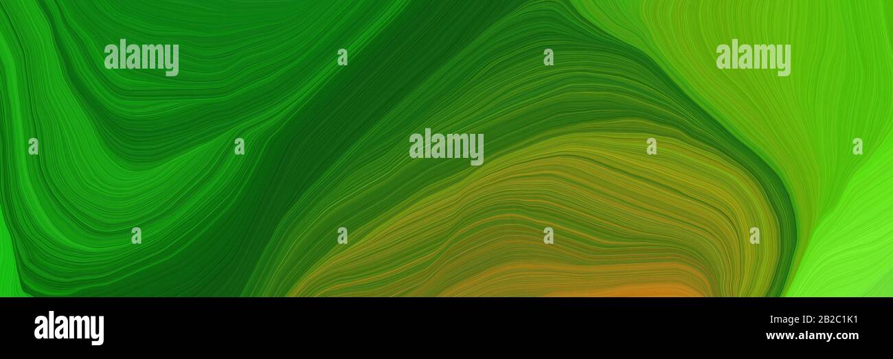landscape orientation graphic with waves. smooth swirl waves background ...