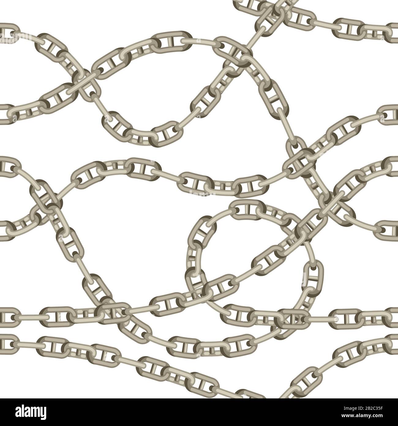 Old anchor chain texture Cut Out Stock Images & Pictures - Alamy