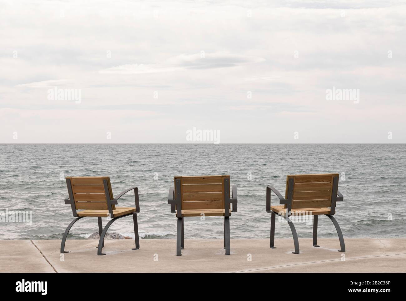 Promenade sun loungers beach hi-res stock photography and images - Alamy