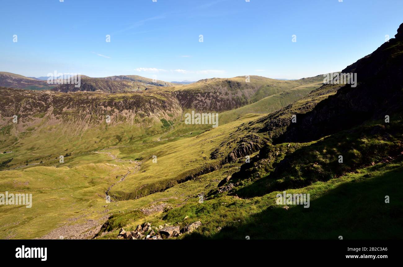 Brandeth at the end of the Ennerdale Valley Stock Photo - Alamy
