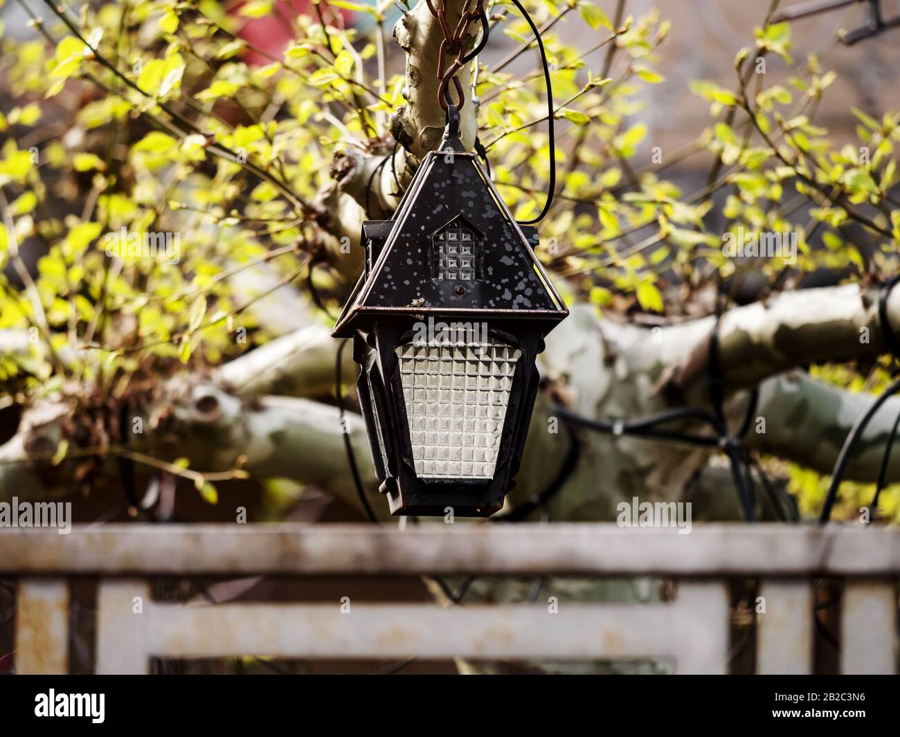 Classic old street lamp. History and culture. Sunny day Stock Photo - Alamy