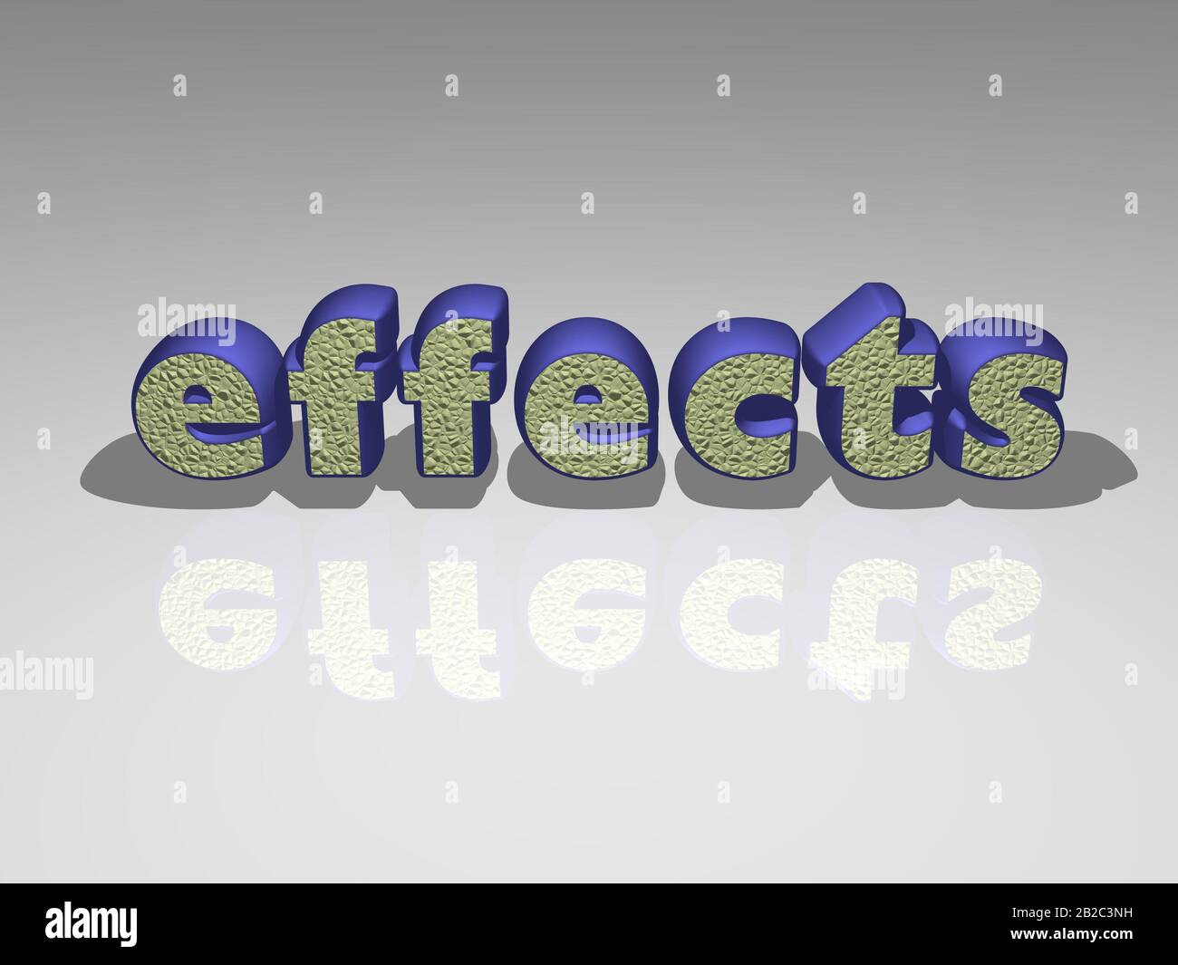 Colorful 3D effects illustration with light perspective and shades, an ...