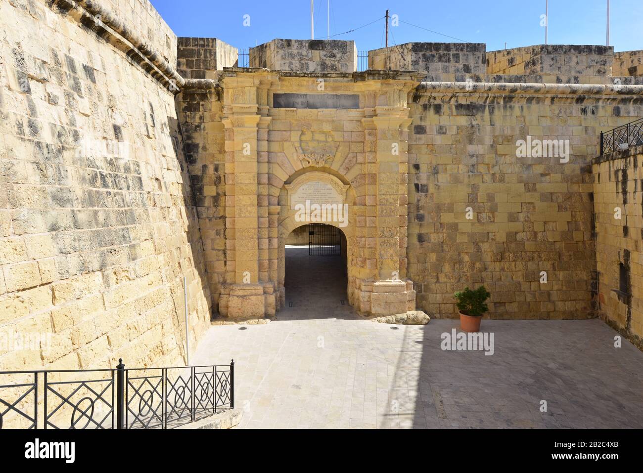 Fort St Angelo in Malta Stock Photo - Alamy