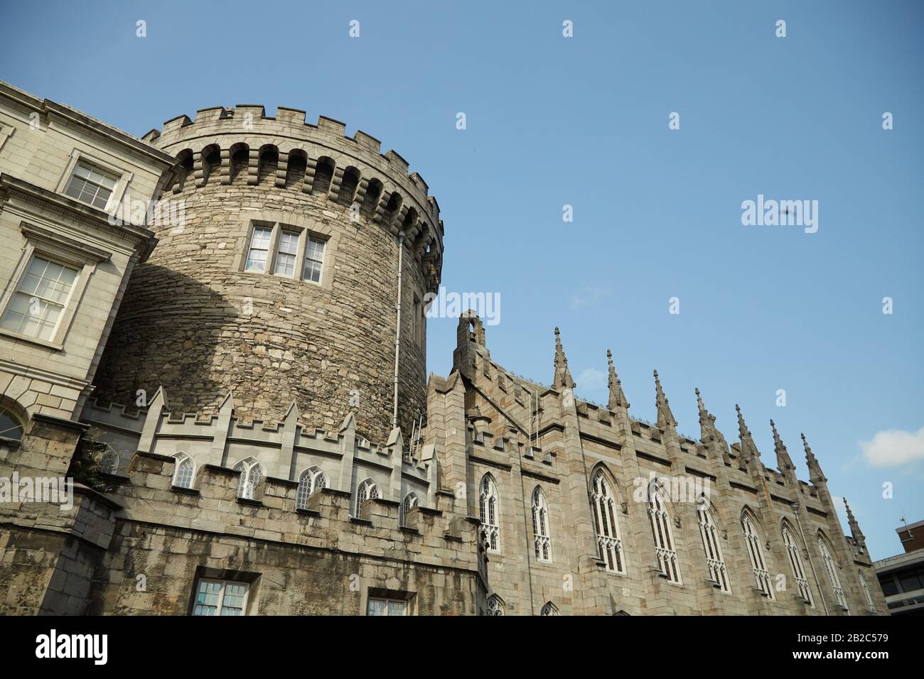 The Dubh Linn gardens in Dublin Castle, Ireland Stock Photo - Alamy
