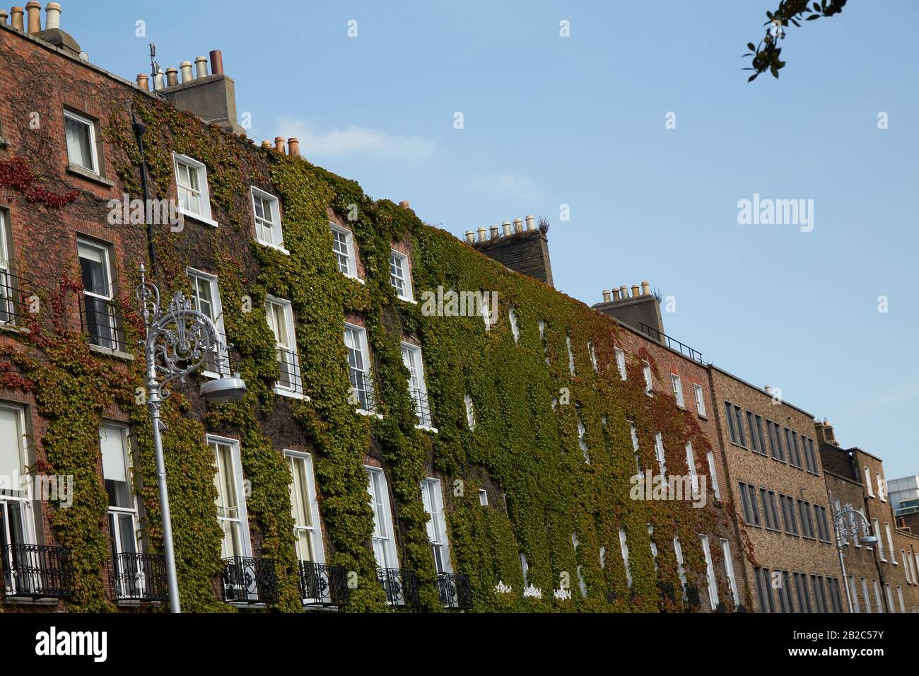 The Georgian area of Dublin, Ireland Stock Photo - Alamy