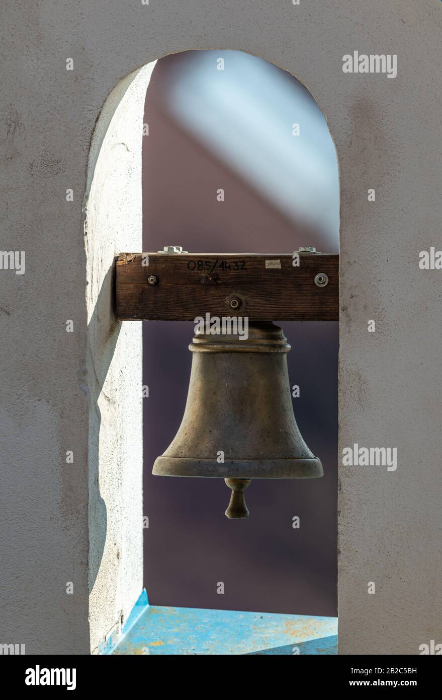 bell on the top of chapel Stock Photo - Alamy