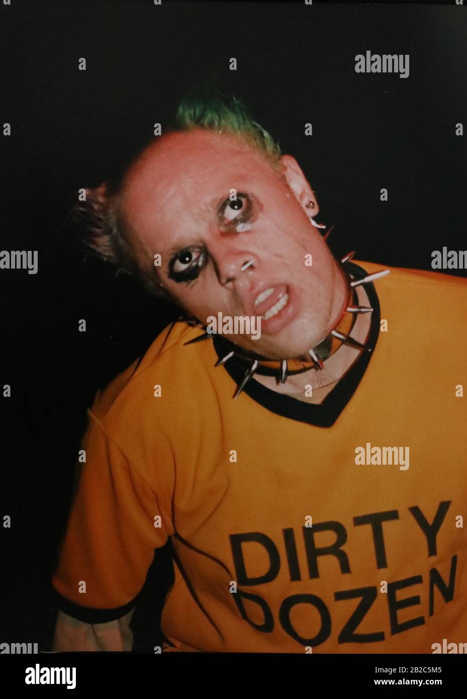 The Lead Singer Of The Prodigy High Resolution Stock Photography and ...