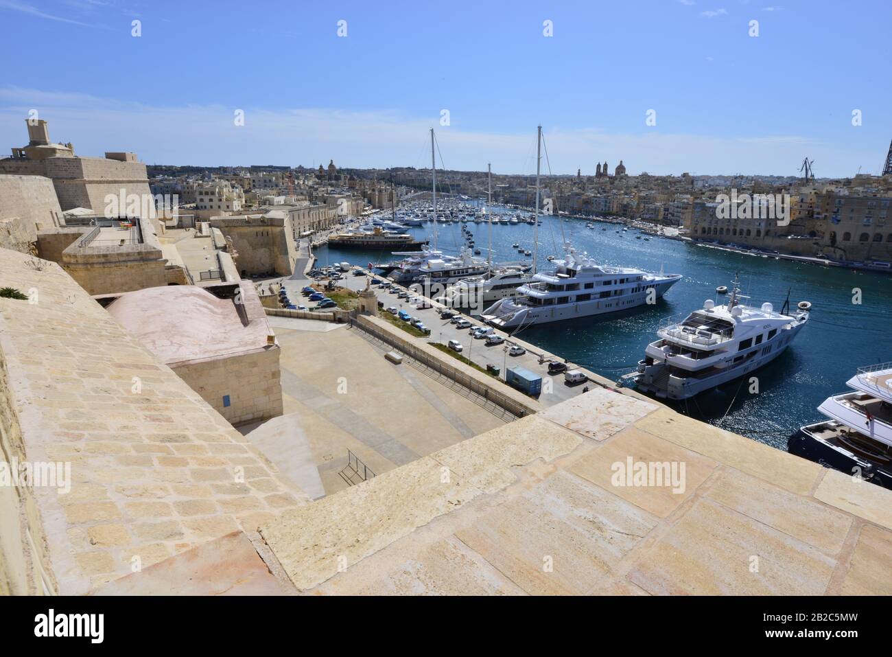 Fort St Angelo in Malta Stock Photo - Alamy