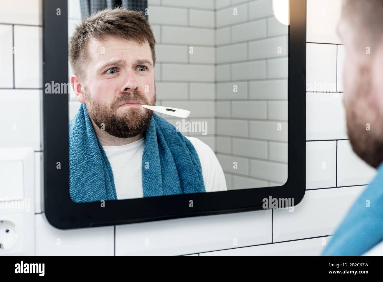 Scary Man In The Mirror