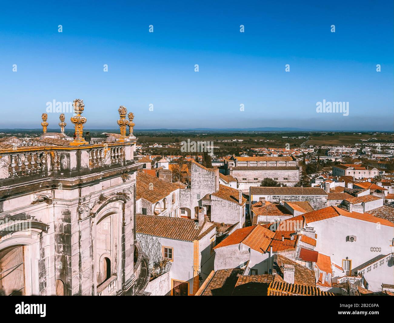 Cathedral of Évora in Portugal Stock Photo - Alamy