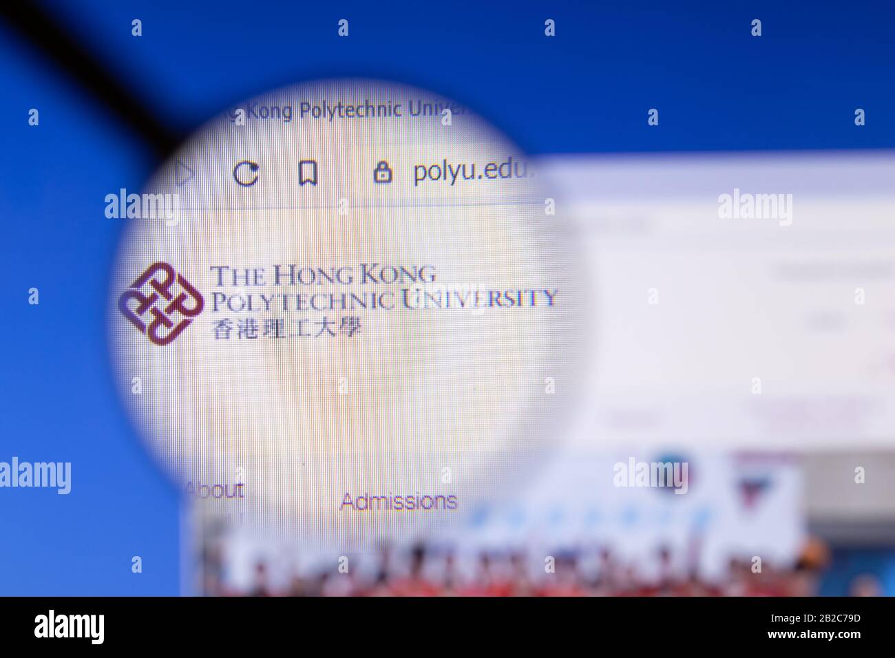 Los Angeles, California, USA - 3 March 2020: Hong Kong Polytechnic ...